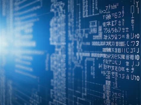 Premium Ai Image Abstract Ascii Art Illustration Of Random Symbols In Blur