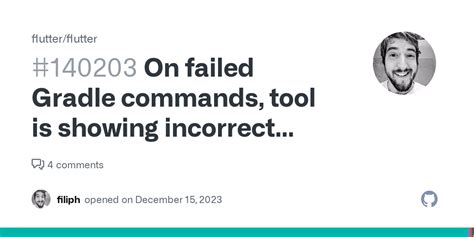 on failed gradle commands tool is showing incorrect kotlin fix · issue