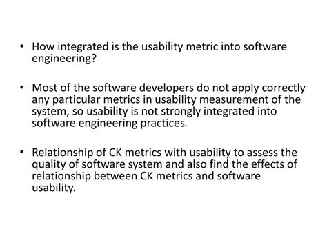 Ppt Usability As A Quality Metric Powerpoint Presentation Free