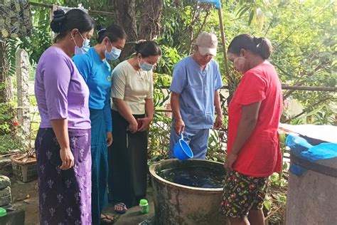 ကံမမြို့နယ်၌ သွေးလွန်တုပ်ကွေးရောဂါ ကာကွယ်ရေး ဖုံး သွန် လဲ စစ် လုပ်ငန်းများ ဆောင်ရွက