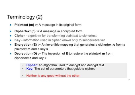 3 Basics Of Cryptography Basics Of Cryptography Ppt
