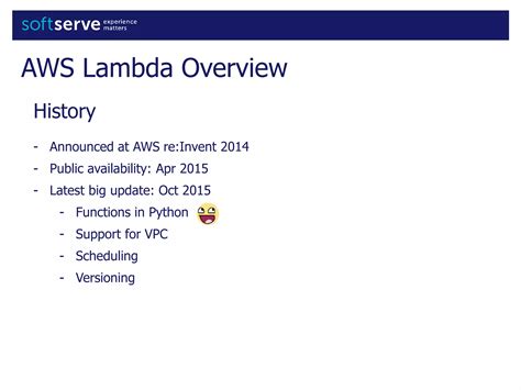 using aws lambda for infrastructure automation and beyond