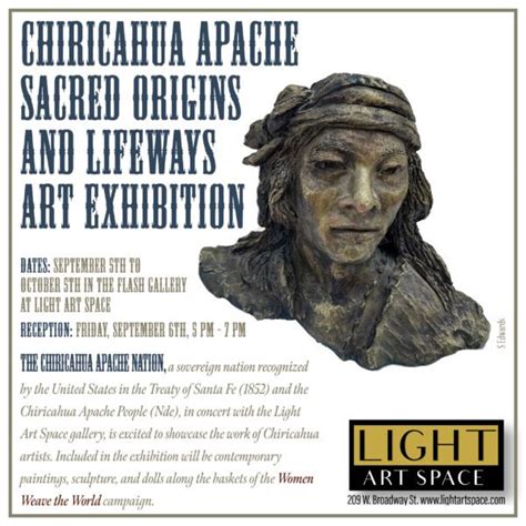 Chiricahua Apache Sacred Origins And Lifeways Art Exhibition And More