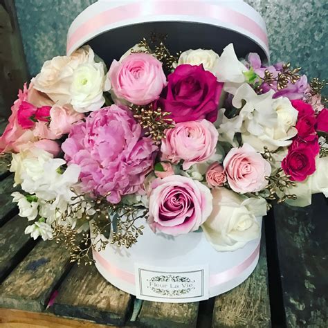 Hat Box Flower Arrangements Best Flower Site