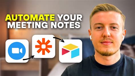 How To Automate Your Meeting Notes With Zapier Airtable And Ai Youtube