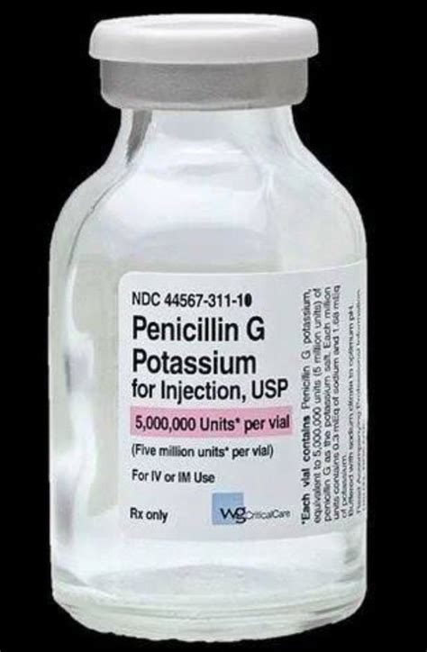 Penicillin G Injection 4 Ml 5 Lac Unit At ₹ 14 96 Vial In Nagpur Id