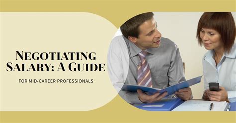 Mastering Salary Negotiation A Mid Career Professionals Guide