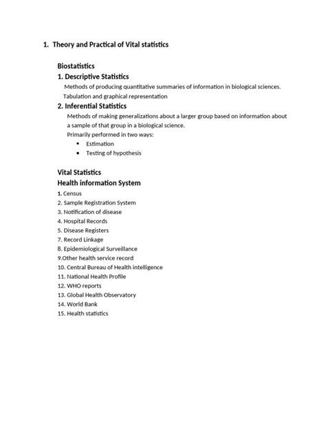 Biostatistics And Vital Statistics Page 126 132 Pdf Statistics Biostatistics