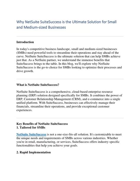 PPT Why SuiteCloud Development Framework Is The Future Of NetSuite