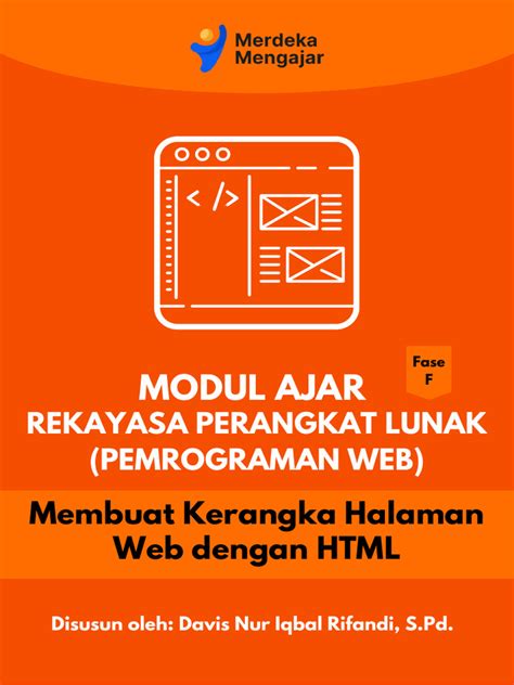 Modul Ajar Rekayasa Perangkat Lunak Membuat Kerangka Halaman Web
