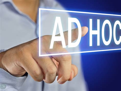 Ad hoc co to znaczy i jak poprawnie używać tego wyrażenia