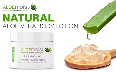 Natural Aloe Vera Body Lotion Face And Body Moisturizing