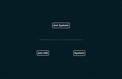 Ant System Recipe How To Make Ant System In Infinite Craft