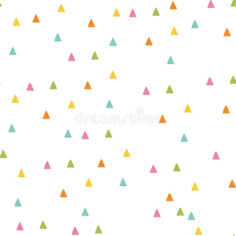Seamless Triangle Pattern Background Illustration Geometric Abstract