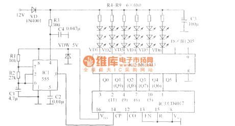 Flashing Light Control Circuit Control Circuit Circuit Diagram SeekIC Com