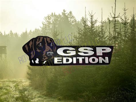 German Shorthair Pointer Gsp Car Truck Badge Etsy