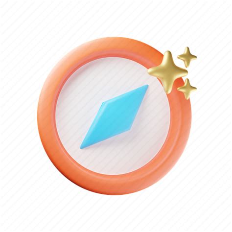 Compass Direction Navigation Pointer Location Map Gps 3d Illustration Download On Iconfinder