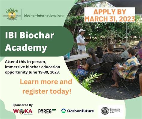 Biochar International Biochar Initiative