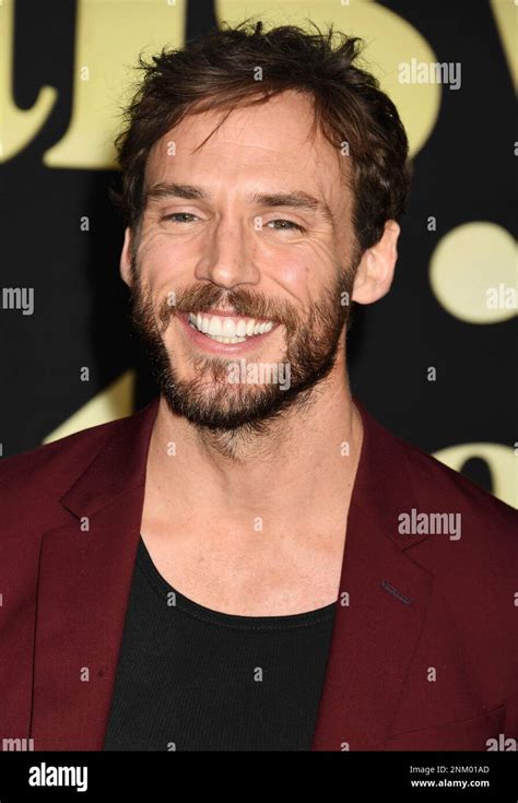 Hollywood California February 23 Sam Claflin Attends The Los