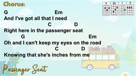 Ukulele Chords Passenger Seat At Velma Wright Blog