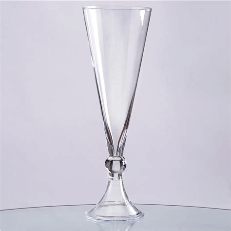 Glass Vase Trumpet Crystal Ball Rent An Event Tci