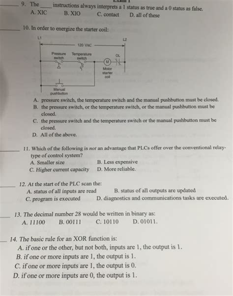 solved the instructions always interprets a 1 status as