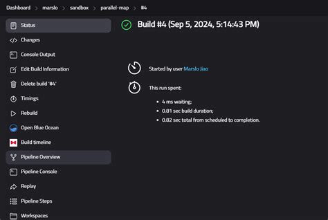 Jenkins How To Show The Pipeline Graph View In The Build Page Stack Overflow