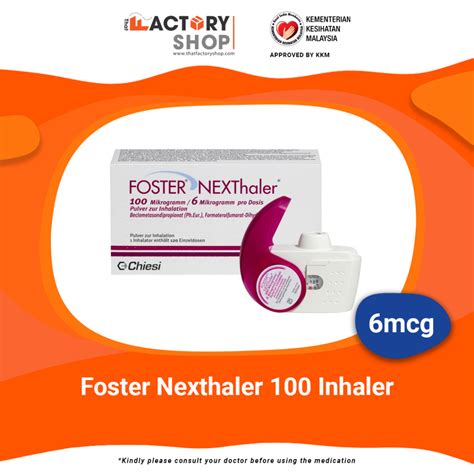 Foster Nexthaler 100 6mcg Inhaler Cheapest In Singapore