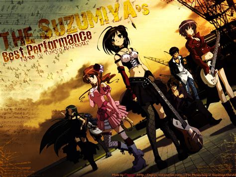 The Melancholy Of Haruhi Suzumiya The Melancholy Of Haruhi Suzumiya Wallpaper Fanpop