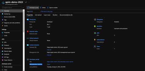 Developer Portal Overview Azure Api Management Apim