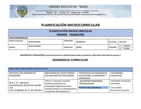 Nuevos Esquemas De Planificacion Ano Escolar 2023 2024 Nuevos Bilarasa