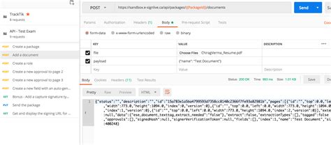 Uploading A Pdf Tests Not Being Passed When Running My Postman Tests