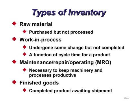 Inventory Control Management PPT
