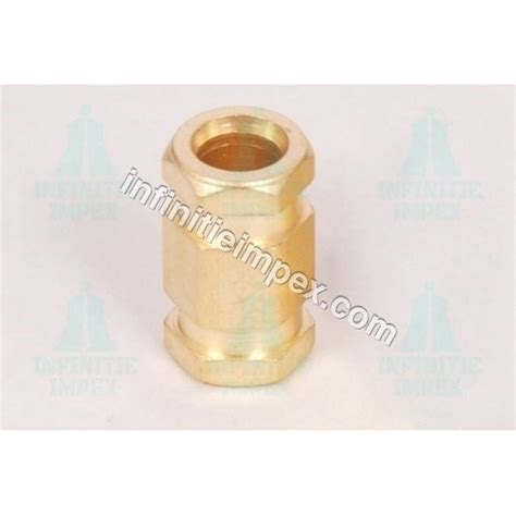 Golden Brass Moulding Hex Inserts At Best Price In Jamnagar Infinitie Impex