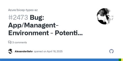 Bug Appmanagent Environment Potentiall Issue In Pre Flight Validation Invalid Schema
