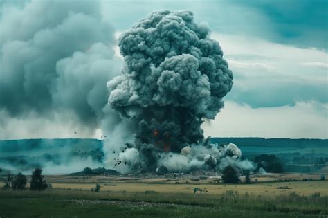 Nuclear Explosion Generative Ai Premium Ai Generated Image