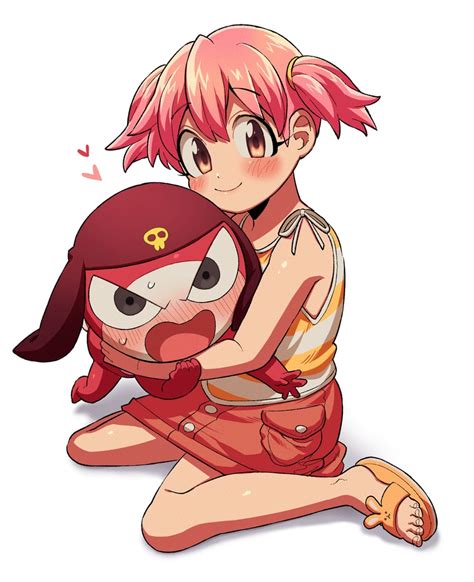 Hinata Natsumi And Giroro Keroro Gunsou Drawn By Sasar Danbooru