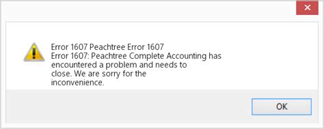 How To Fix Sage Runtime Error 1607