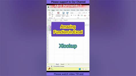 Excel Amazing Function‼️xlookup Learn Microsoft Excel Excel