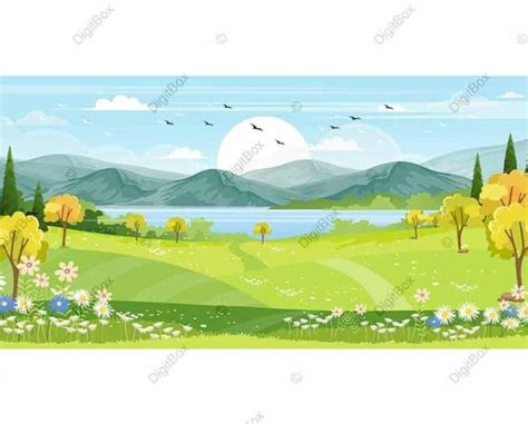 عکس از طبیعت کارتونی