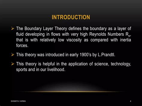 Boundary Layer Theory Pptx
