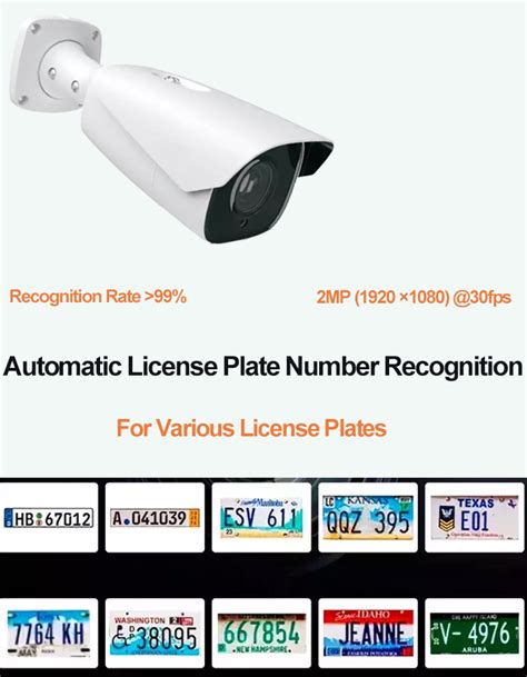 Automatic Vehicle License Plate Number Recognition Camera System Via Hardware For Parking Lot