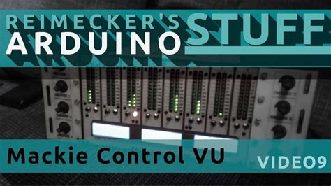 Analoges Arduino Vu Meter Für Jede Daw Mackie Control And Hui Video 9 Arduino Pause