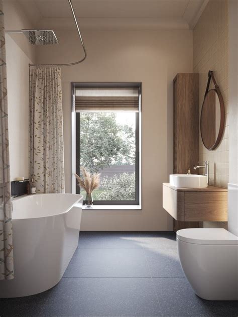 Ванная комната с окном Концепт из проекта Соловьи In 2024 Design Dream House Interior