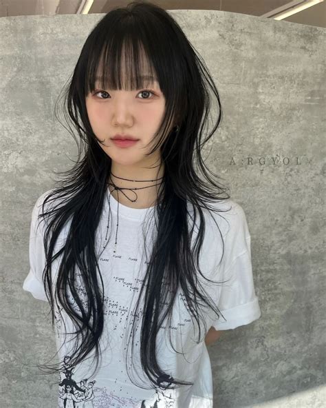 홍대미용실 아르결 소라 원장 허쉬펌 허쉬컷 레이어드컷 레이어드펌 On Instagram 내츄럴하게 뻗는 텍스처가 매력적인 시그니처 허쉬펌💗 모든시술은 개인에 맞춰