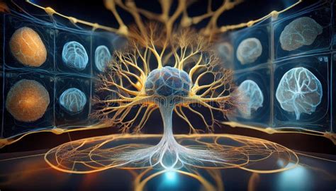 Exploring Neural Networks And Human Cognition Stock Image Image Of
