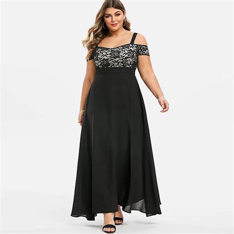 Cold Shoulder Maxi Dress Plus Size Dresses Images 2024