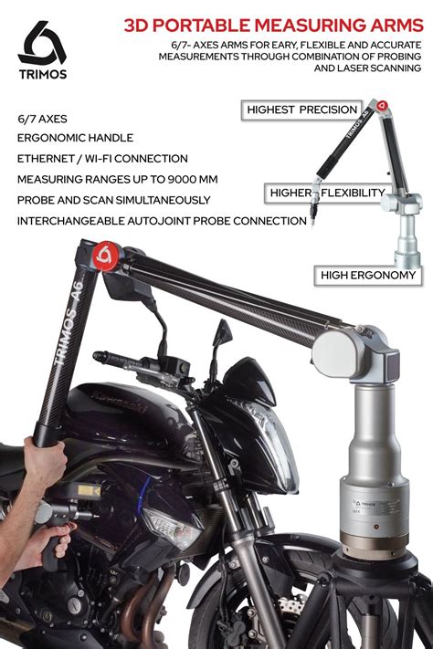 Trimos Arm Portable Accuracy Highprecision Easy 3dmeasurement Swissmade Trimos India