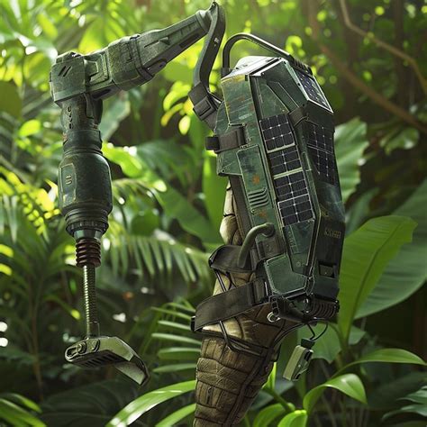 Ecofriendly Powered Jackhammer Premium Ai Generated Image