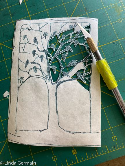 Stencil Cutting Skills Linda Germain